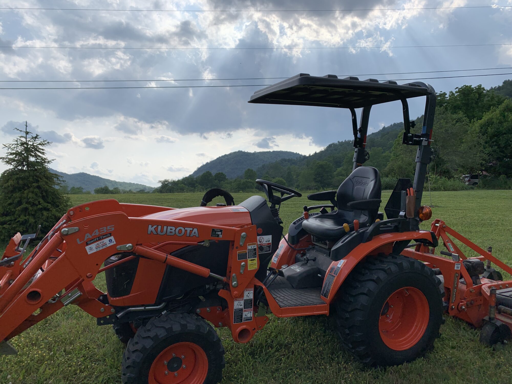 Shade Canopy for Kubota Tractors | Made in USA