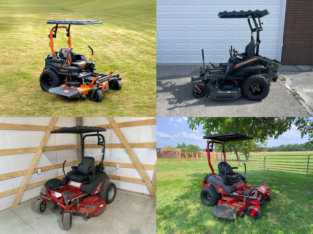 Universal Canopy for Zero Turn Mowers | Rhinohide Canopy