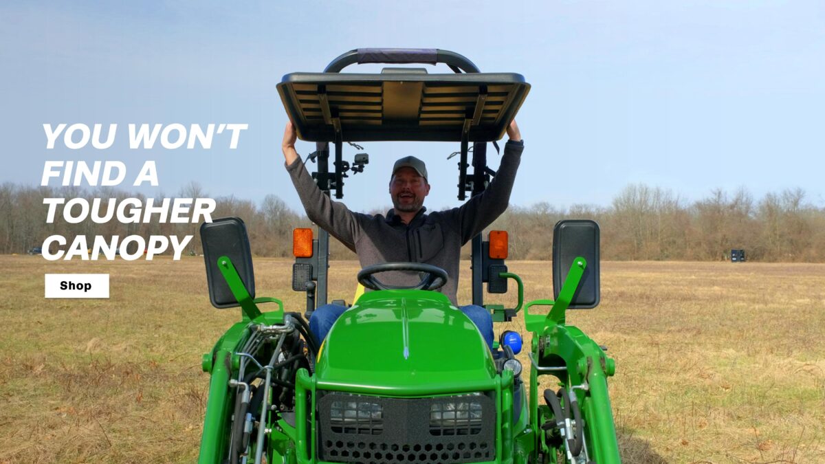 Tractor Canopy - Rhinohide Canopies